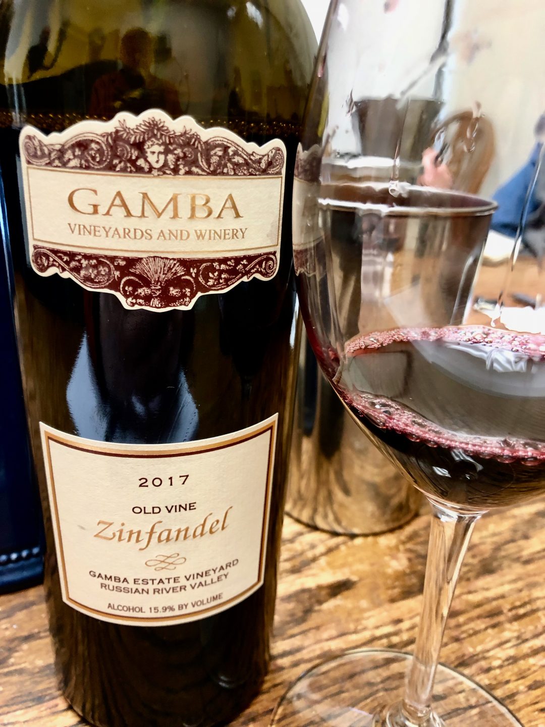 Gamba Vineyards and Winery Estate Old Vine Zinfandel | The Wine Riff
